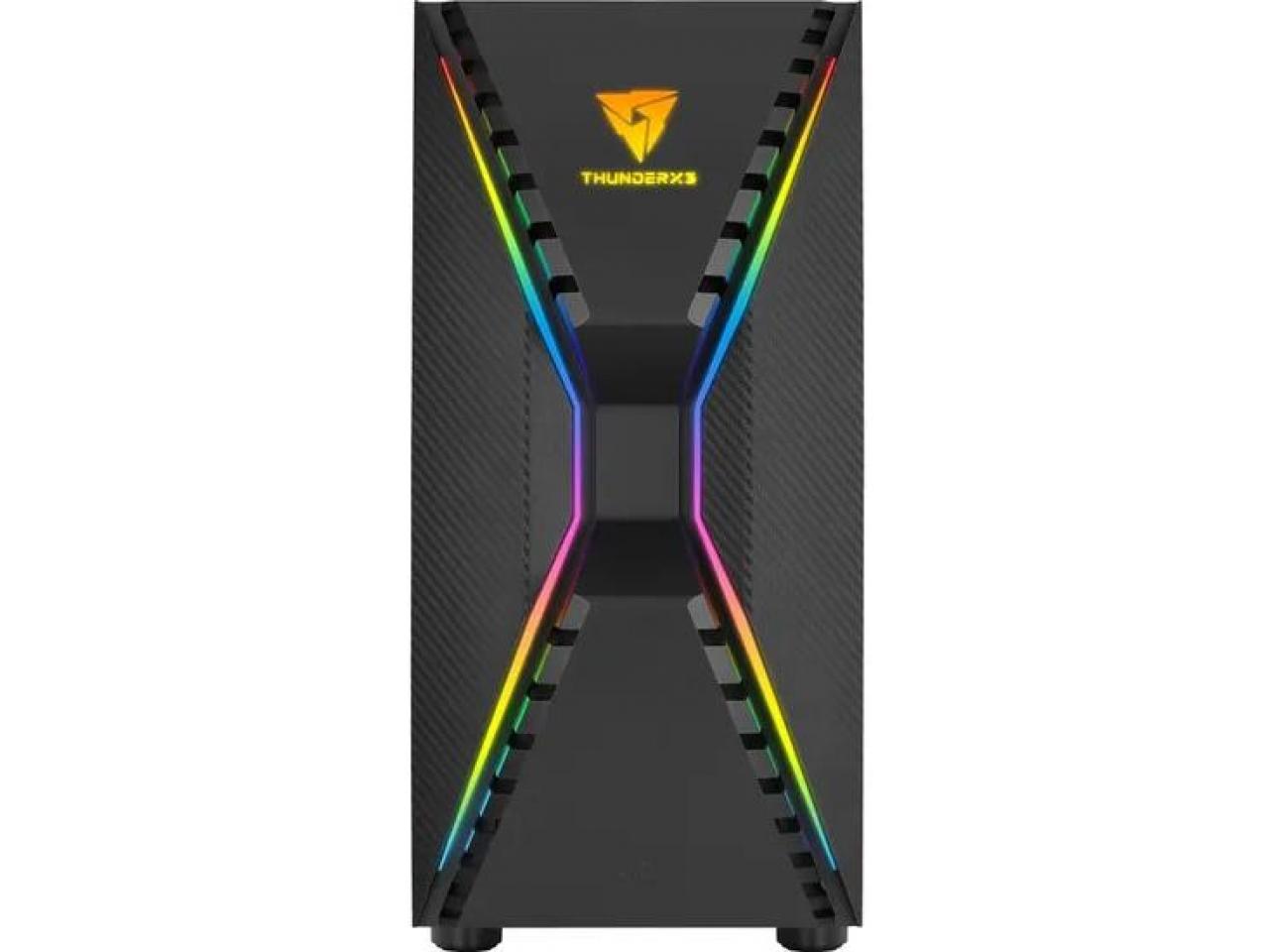 Gabinete Aerocool Cronus ATX ThunderX3 RGB, Lateral em Vidro Temperado, Mid Tower Black CRONUS ...