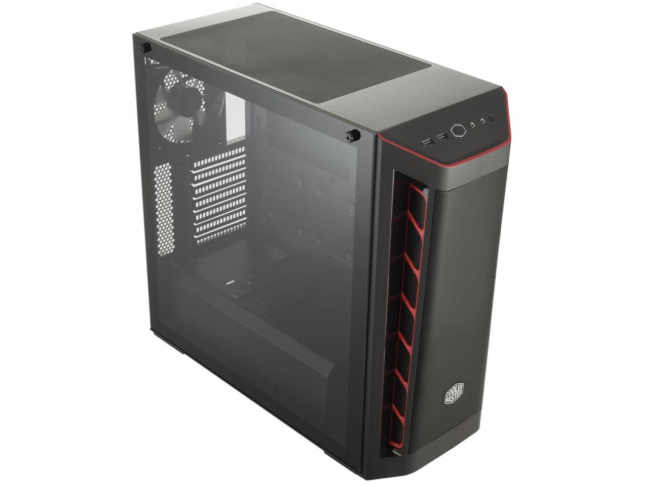 Gabinete Cooler Master MasterBox MB511 TG, Lateral em Vidro Temperado ...