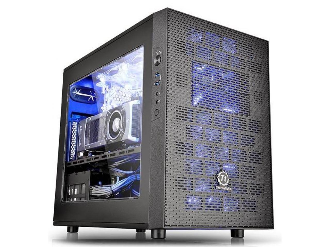 Gabinete Thermaltake Core X1 Stackable, Lateral em Vidro Temperado, ITX ...