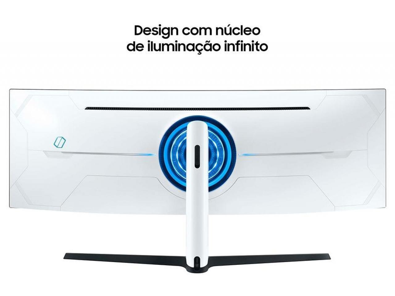 Monitor Samsung Gamer 49" Odyssey G9 QLED DQHD Ultra Wide Curve ...