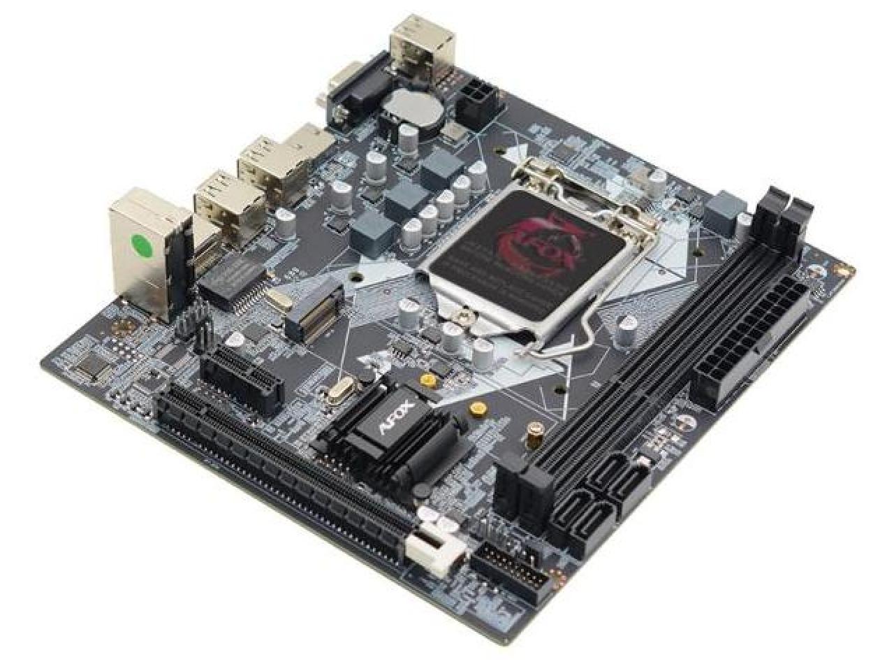 Placa Mãe AFOX IH61-MA2-V3 (LGA 1155/H61/DDR3/M.2) IH61-MA2-V3 ...