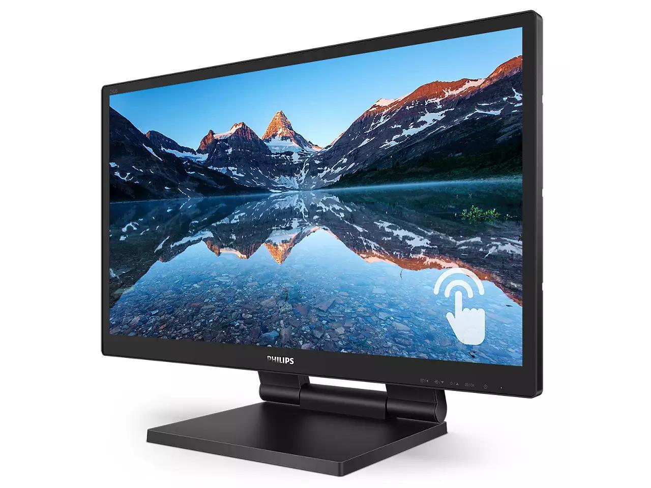 Monitor Philips 23.8" Touch Screen LED IPS Full HD Wide (1920x1080 ...