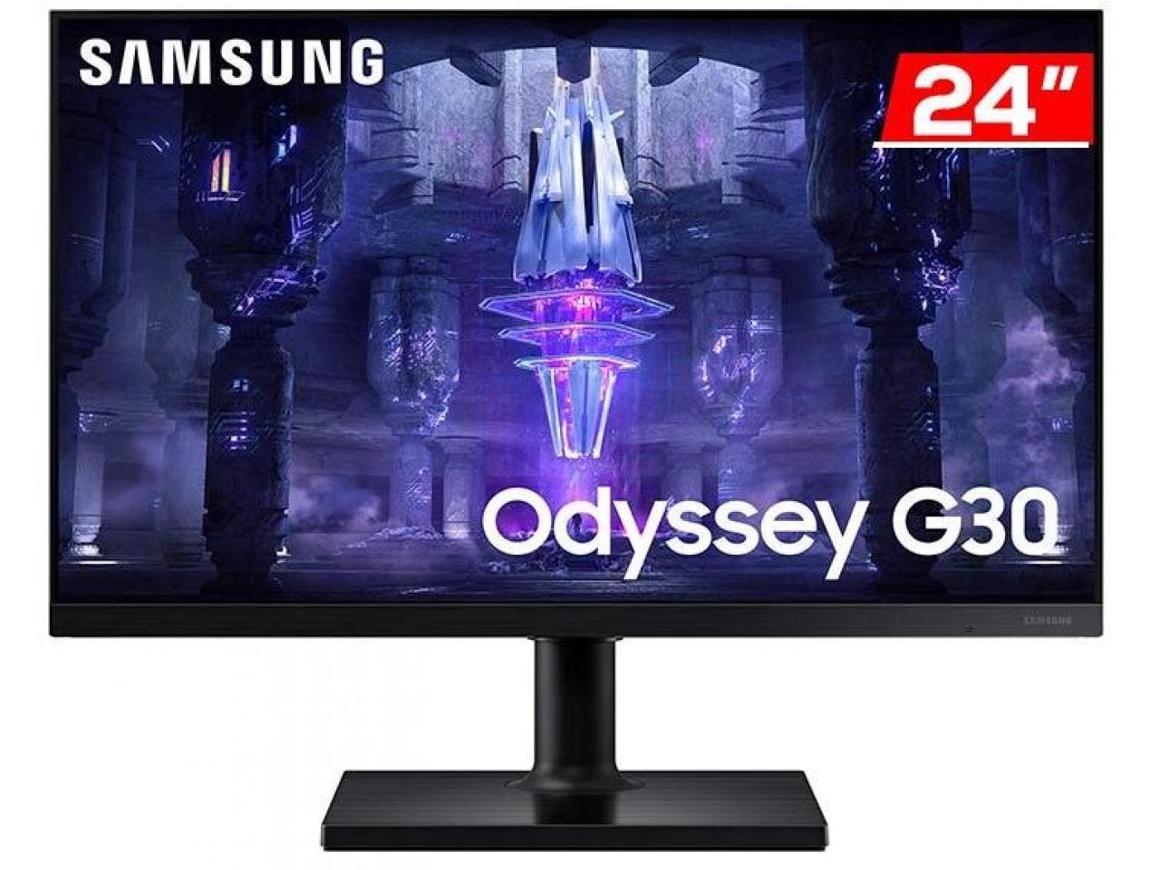 Monitor Samsung Gamer Odyssey G30 24" LED VA Wide (1920x1080 / 144Hz ...